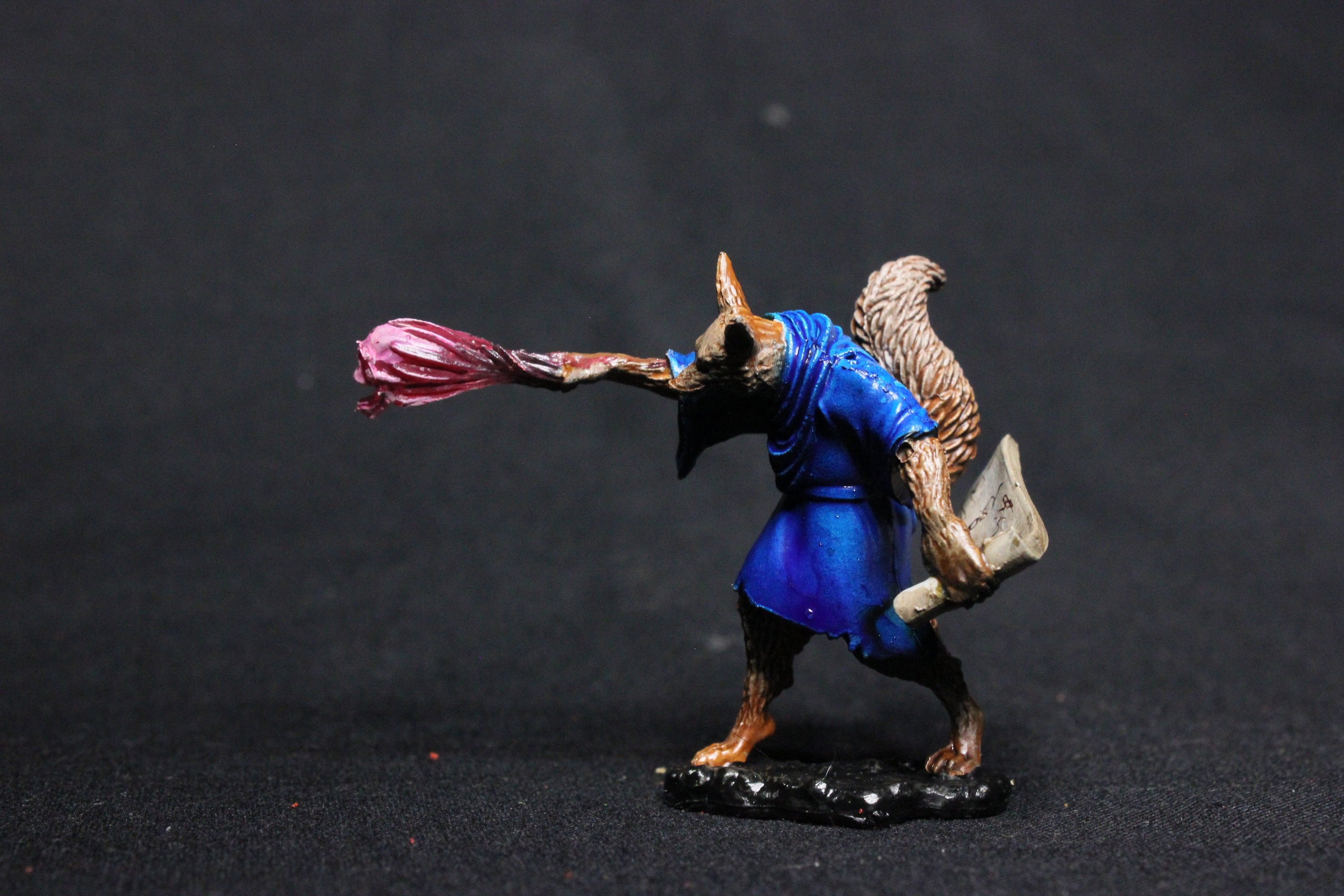 Miniatura D&D pintada a mano Arcanaloth Fiend Listo para | Etsy