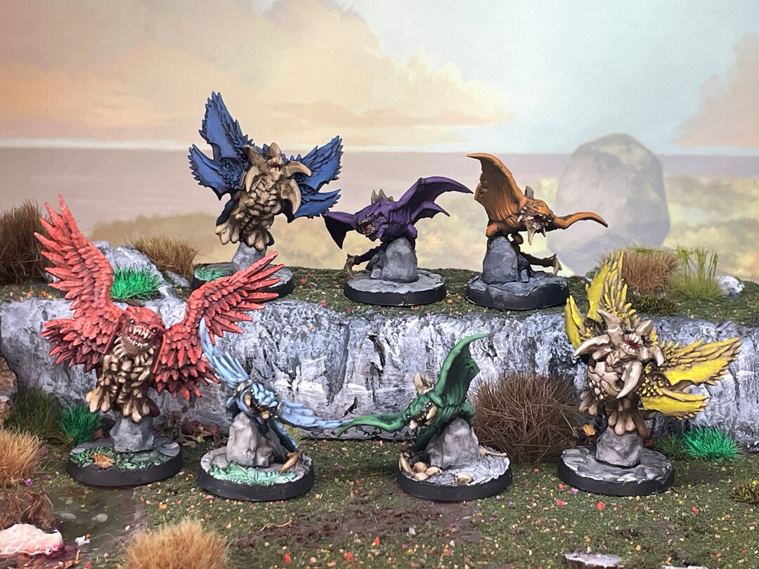 Demon Birds, Devil Birds, Fiend Birds, Armored Birds, Flying Devils ...