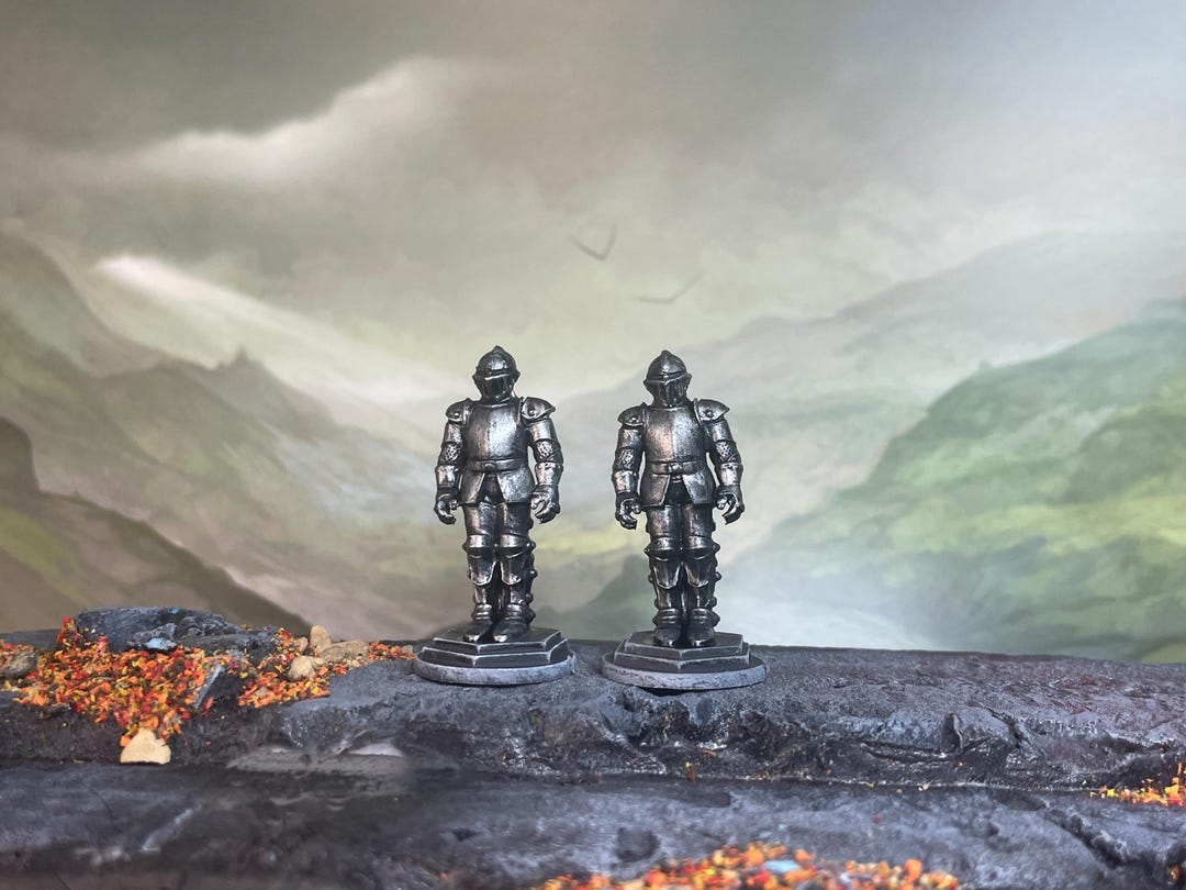 2x Statues, Animated Armors, Armor Dungeon Dressing, Scatter Terrain ...