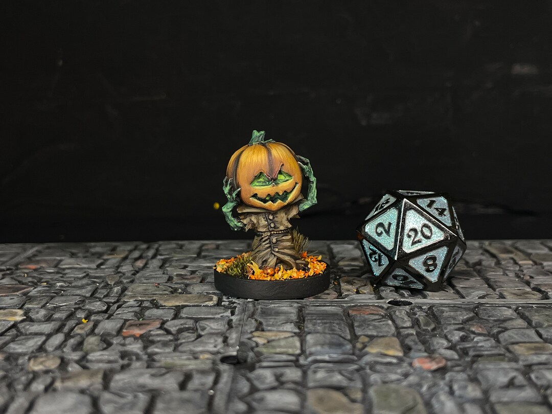 Chibi Jack O'lantern [metal] - Painted Miniature - D&D - Frostgrave ...