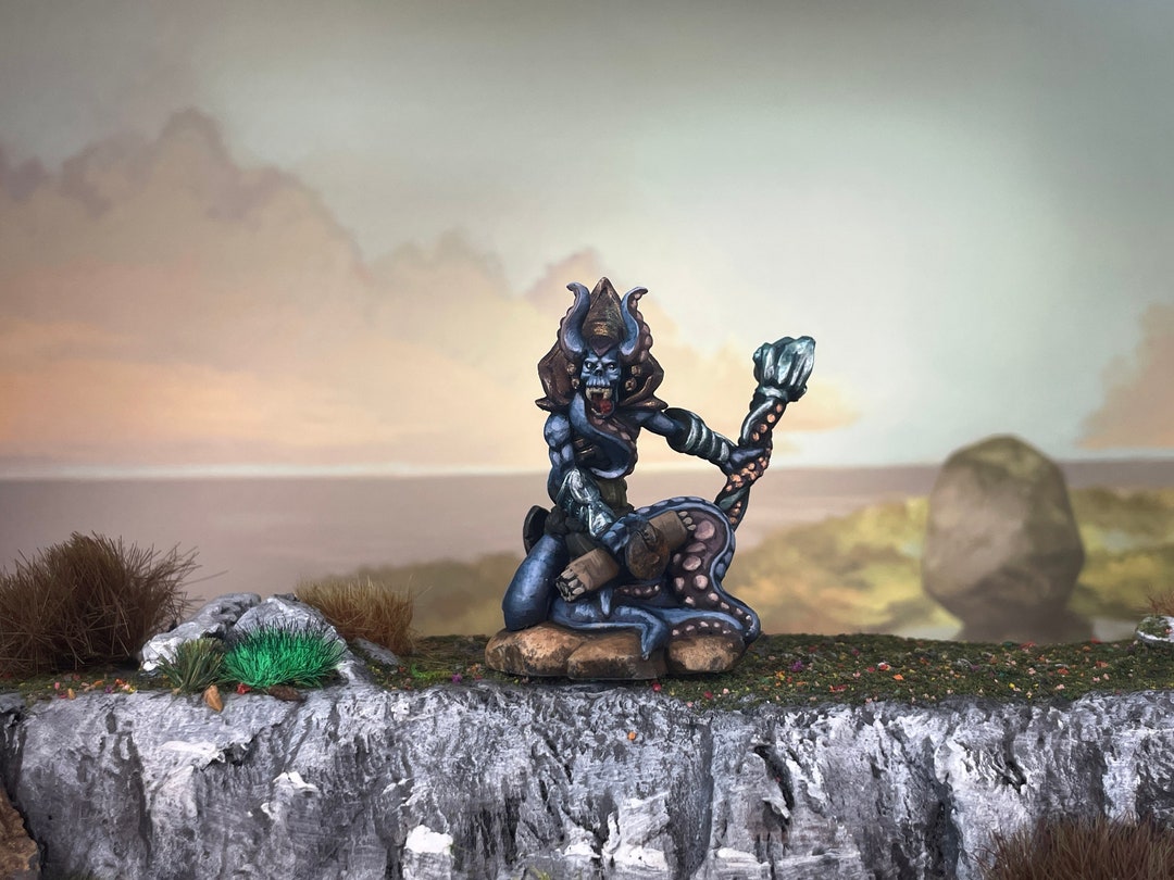 Eldritch Undead, Tentacle Undead, Sea Undead Painted Miniature D&D ...