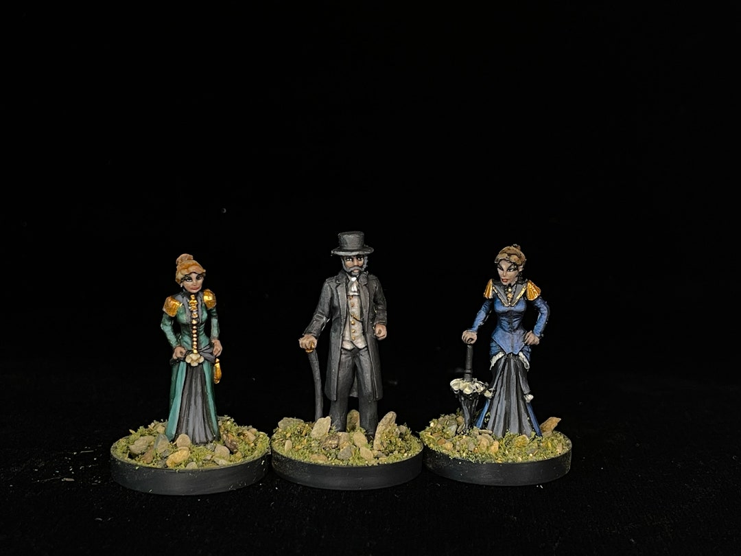 3x Victorian Nobles, Noble Lady, Noble Gentlemen, Victorian Horror ...