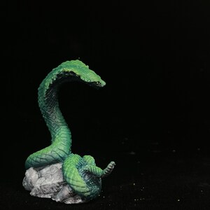 Giant Cobra, Giant Snake, Giant Serpent - Painted Miniature - D&D ...