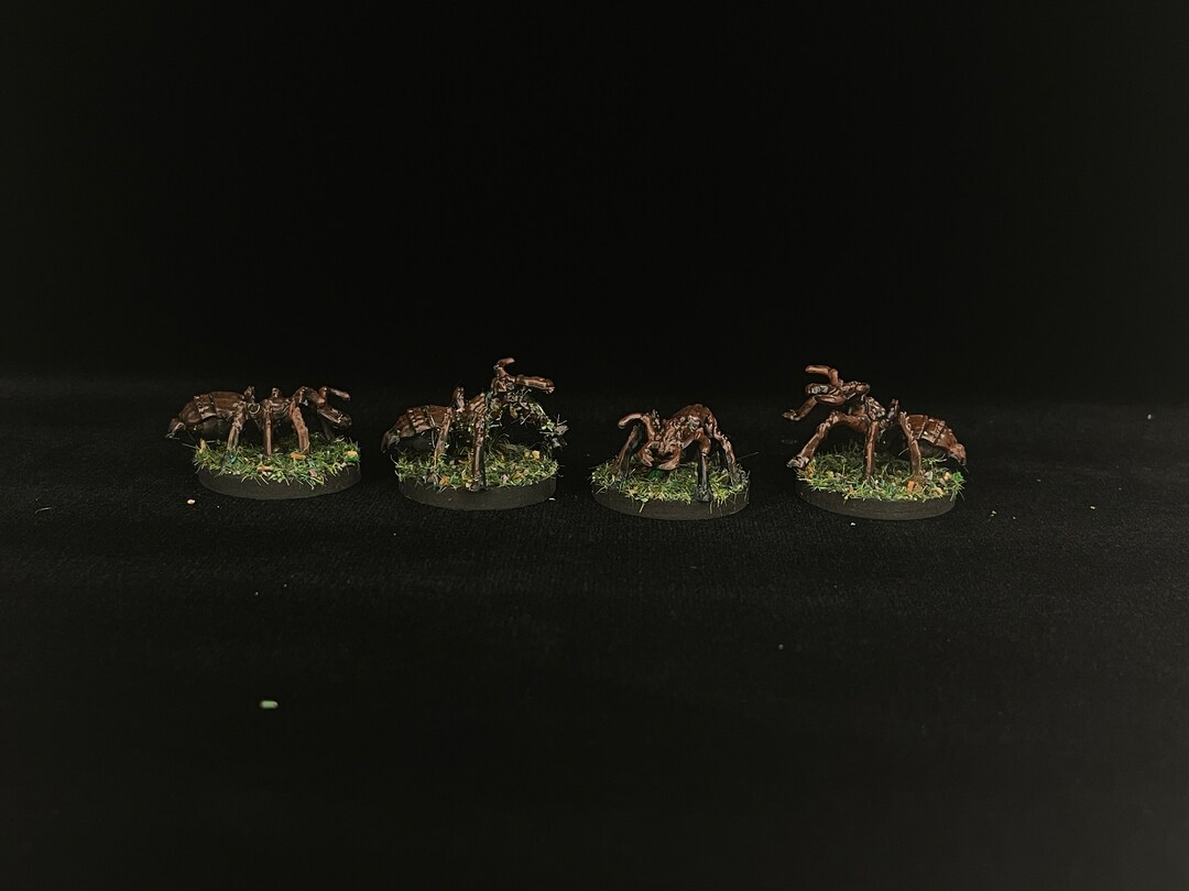 4x Giant Ants, Giant Insects Painted Miniature D&D Frostgrave ...