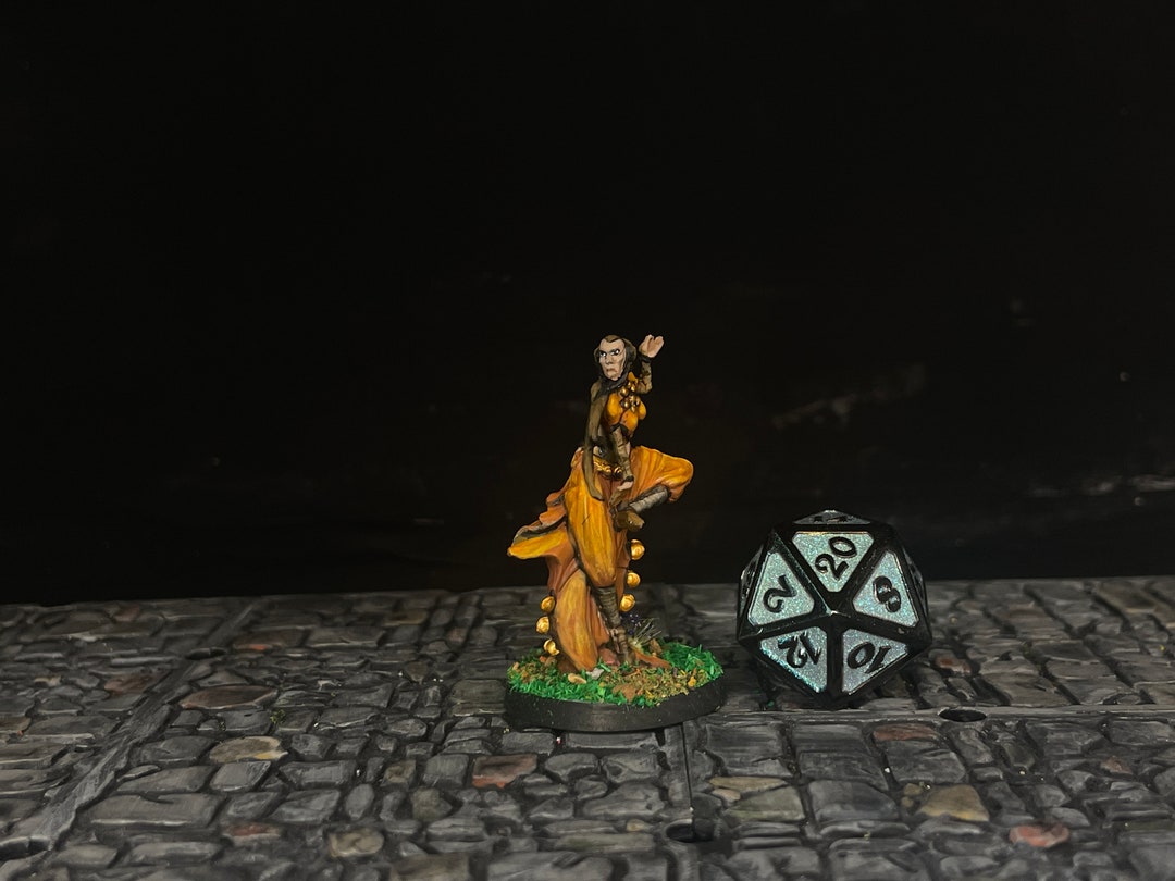 Female Monk - Painted Miniature - D&D - Frostgrave - Pathfinder - RPG ...