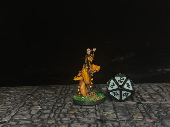 Female Monk Painted Miniature D&D Frostgrave - Etsy