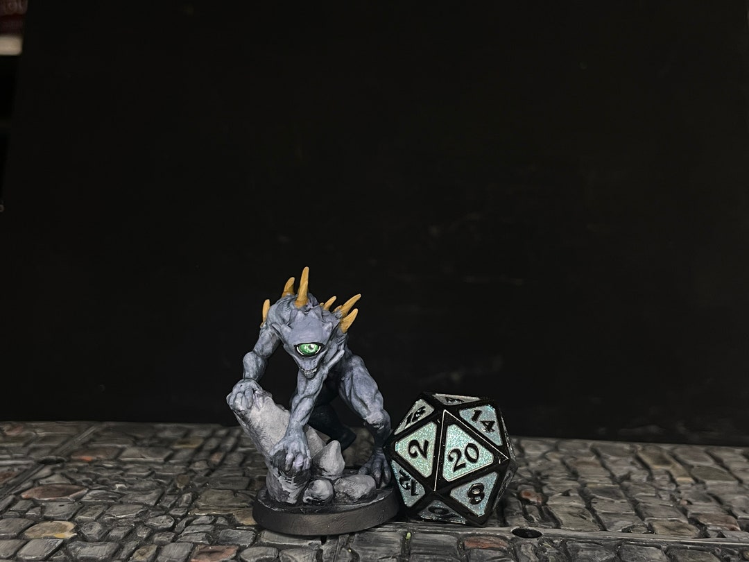 Nothic, Eye Monster, Corrupted Wizard Painted Miniature D&D Frostgrave ...