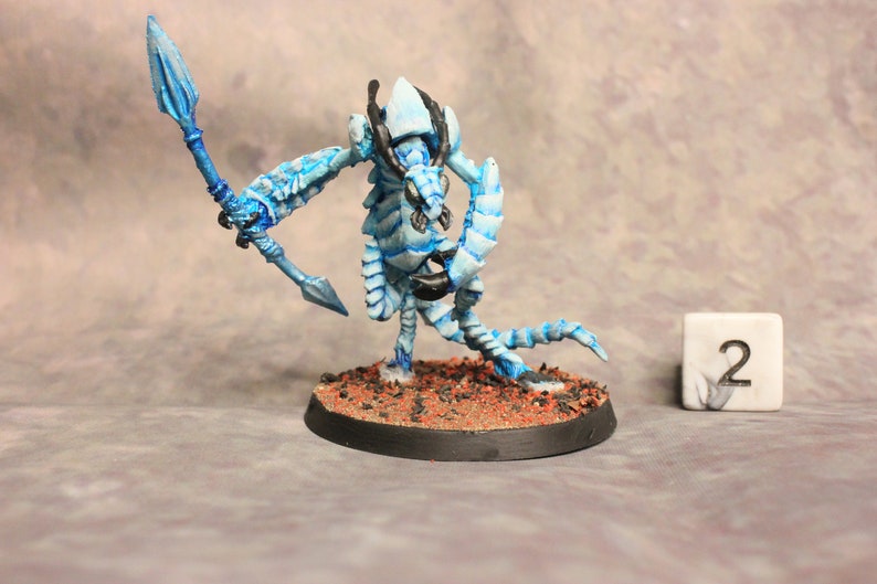 Handpainted D&D Miniature - Ice Devil - Ready to Ship - Etsy