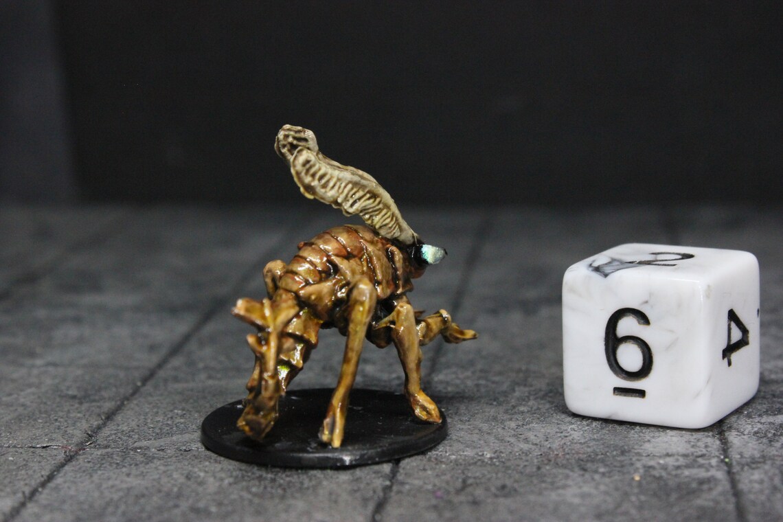Handpainted D&D miniature Rust Monster Ready to ship | Etsy