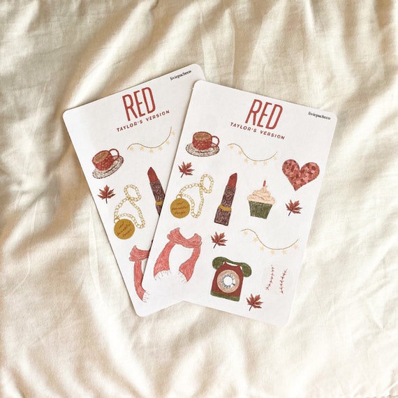 Taylor Swift Album Era Sticker sheet Paper Stickers etna.com.pe