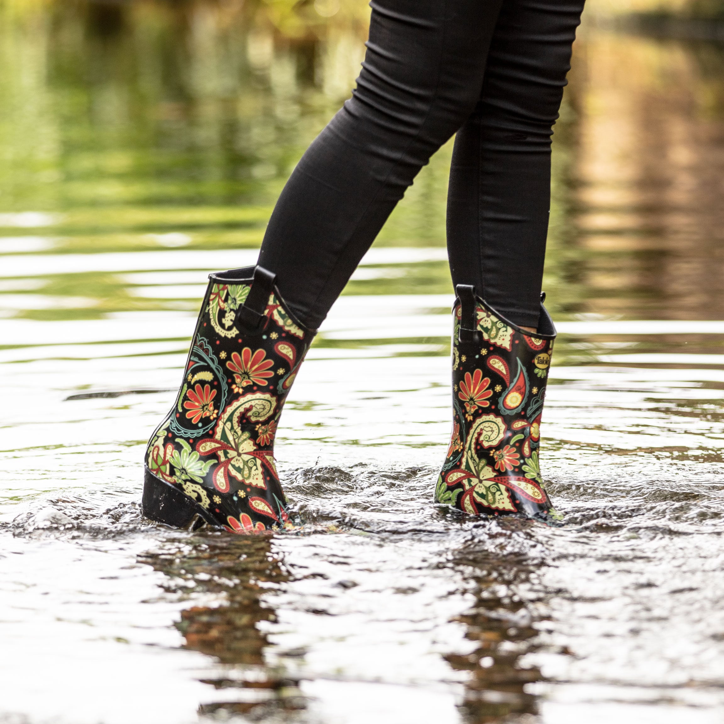 Paisley Women's Waterproof Welly Boots - Talolo Boots - Etsy UK