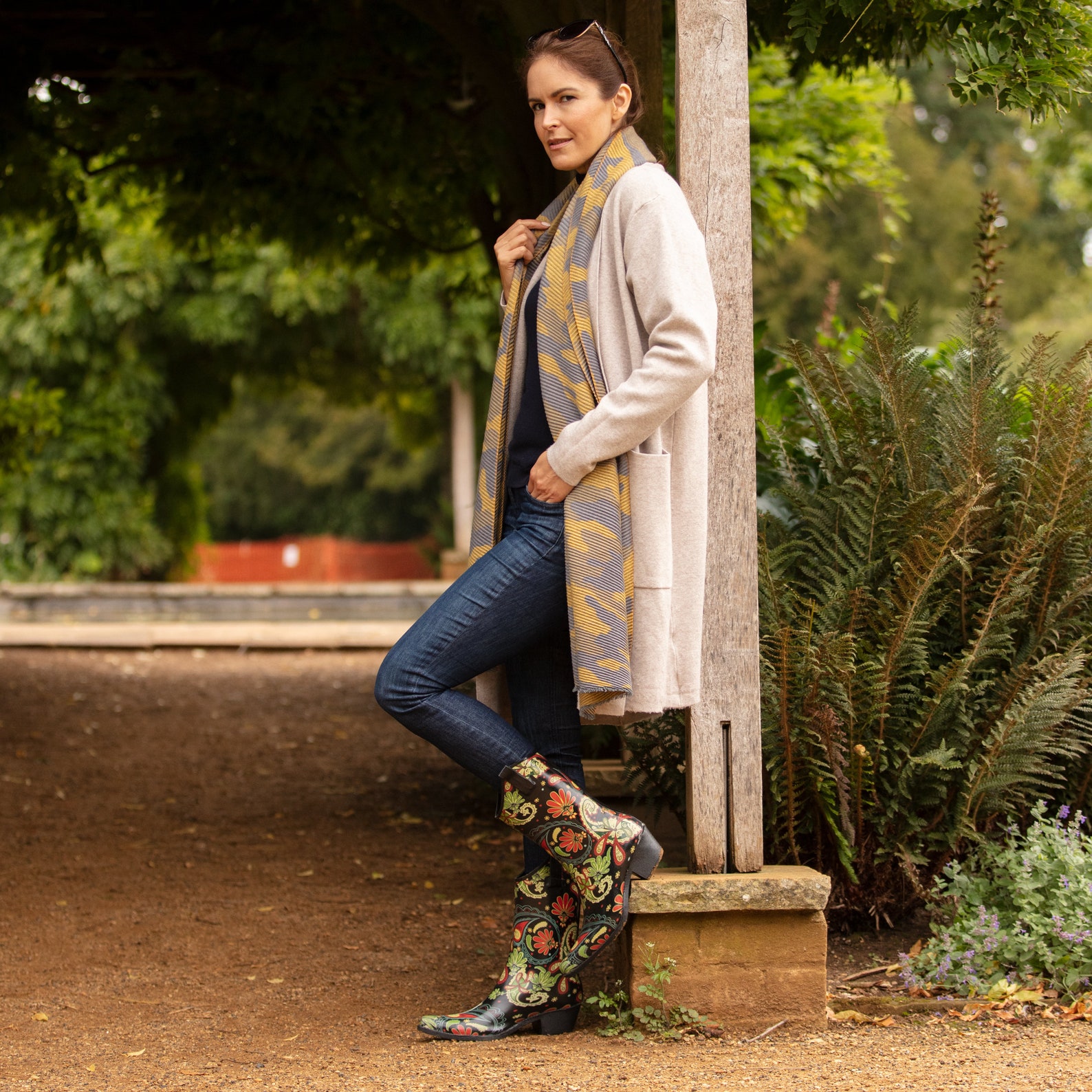 Paisley Women's Waterproof Welly Boots - Talolo Boots - Etsy UK