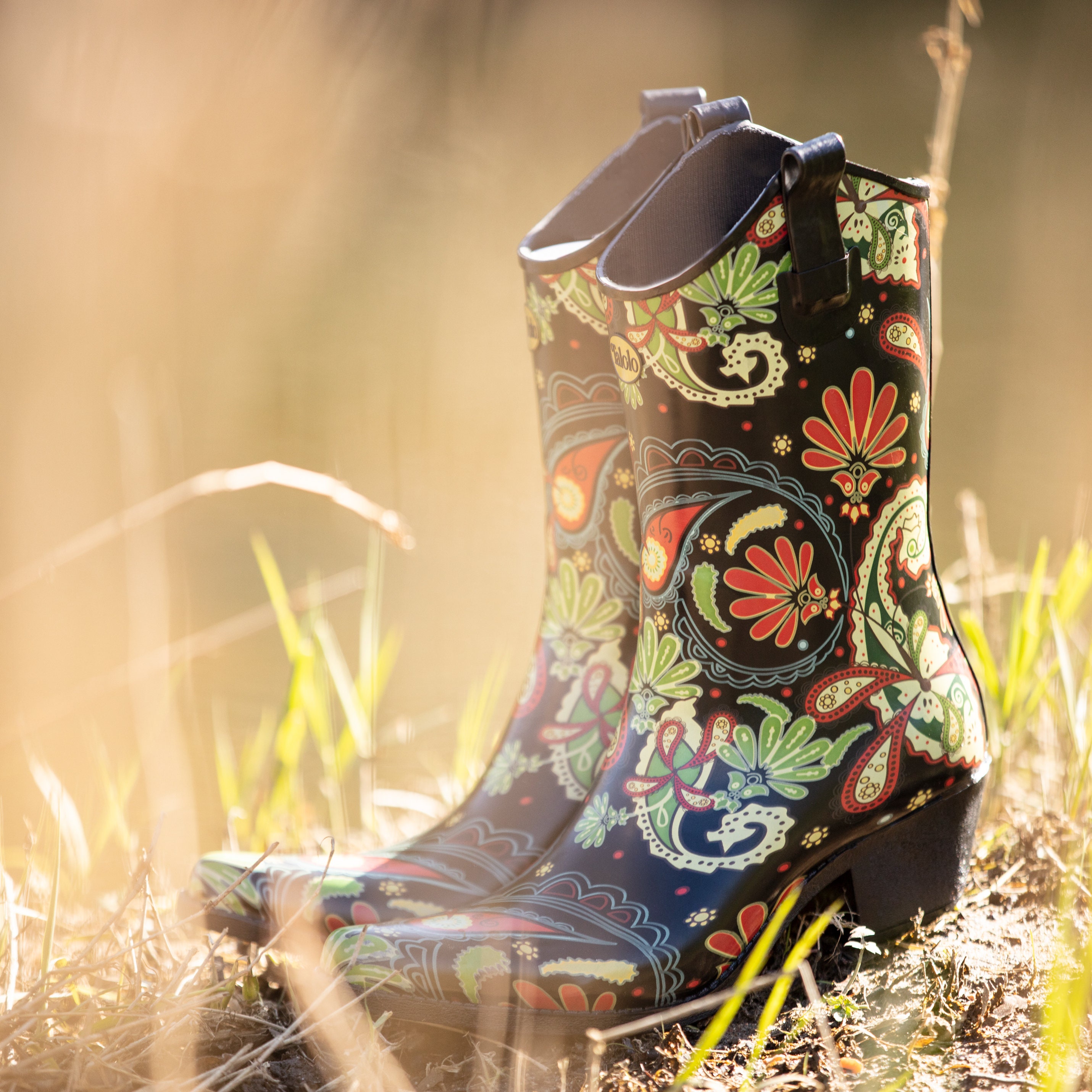 Paisley Women's Waterproof Welly Boots - Talolo Boots - Etsy UK