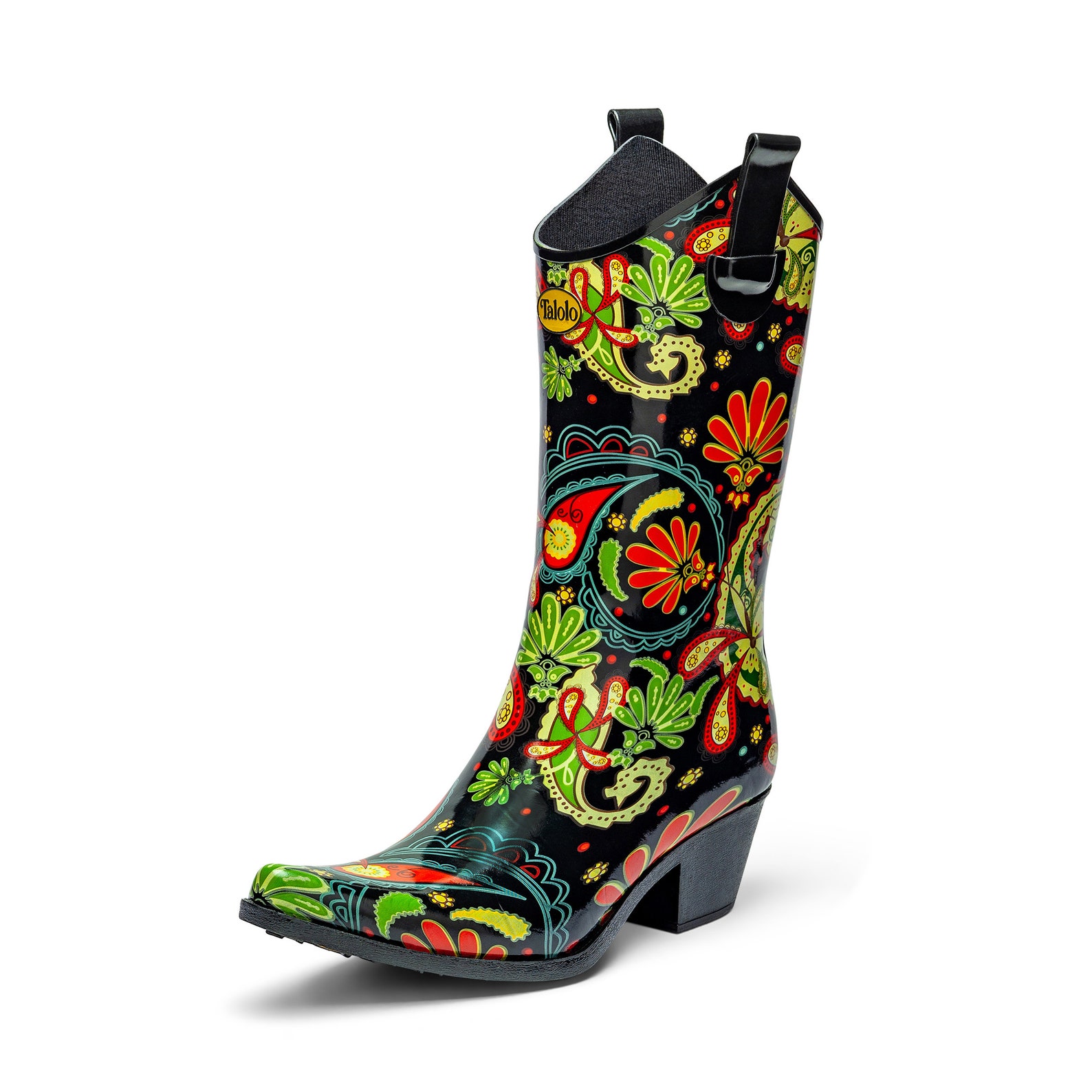 Paisley Women's Waterproof Welly Boots - Talolo Boots - Etsy UK