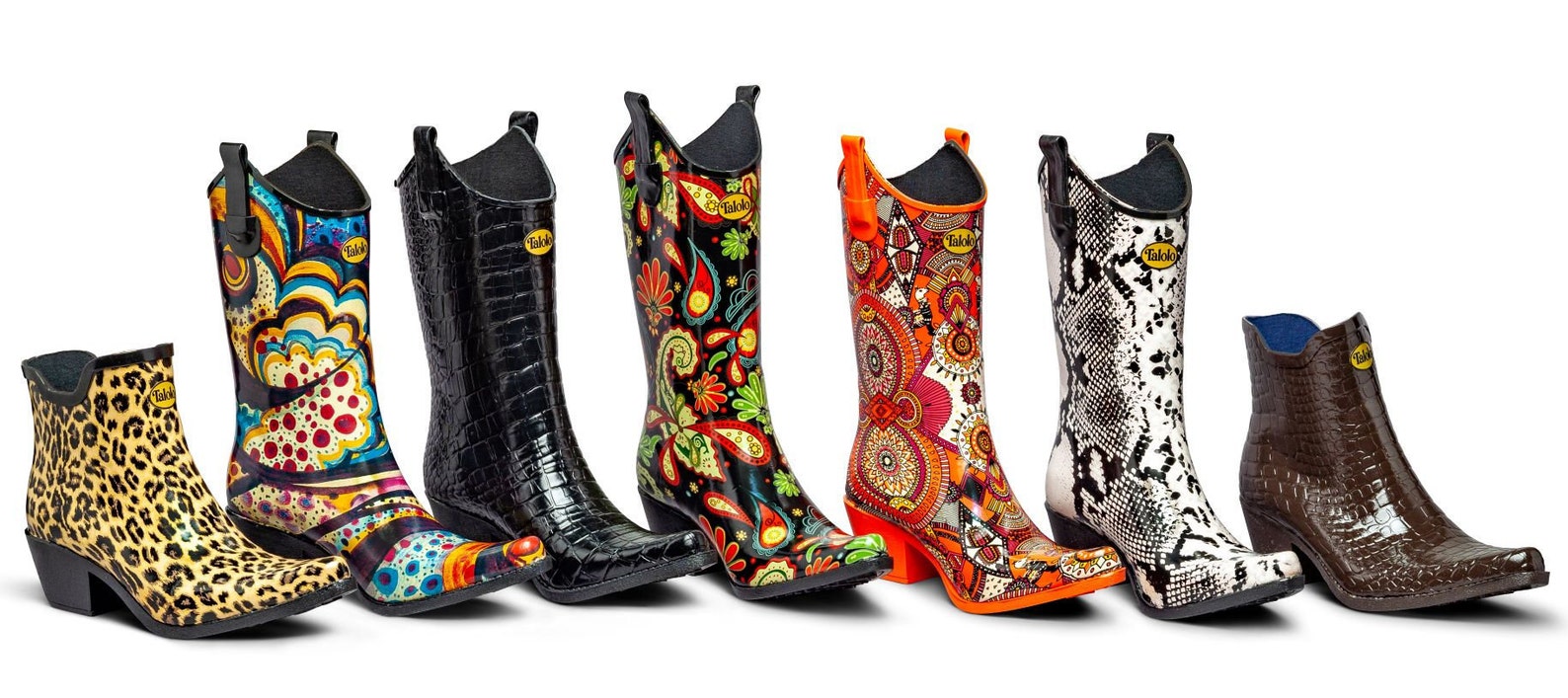Paisley Women's Waterproof Welly Boots - Talolo Boots - Etsy UK