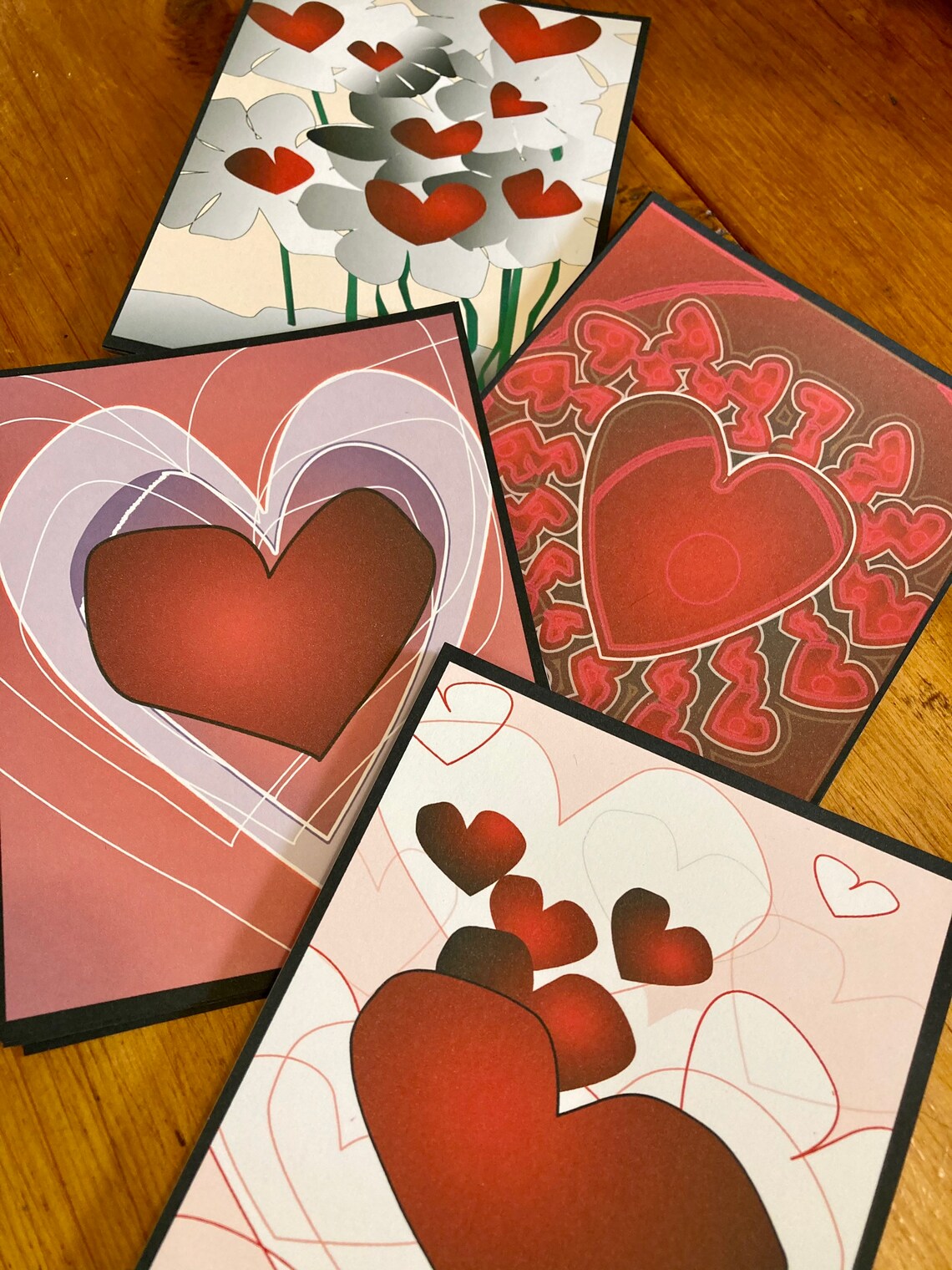 Printable Valentines Day Cards Multiple Designs Instant | Etsy