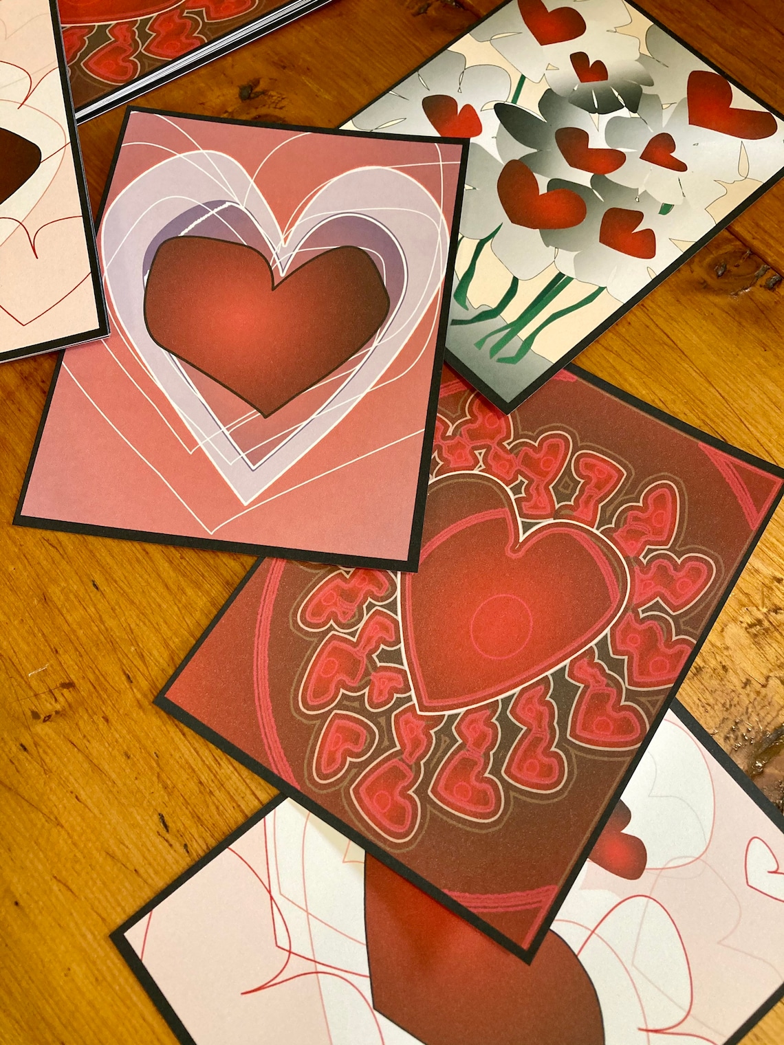 Printable Valentines Day Cards Multiple Designs Instant | Etsy