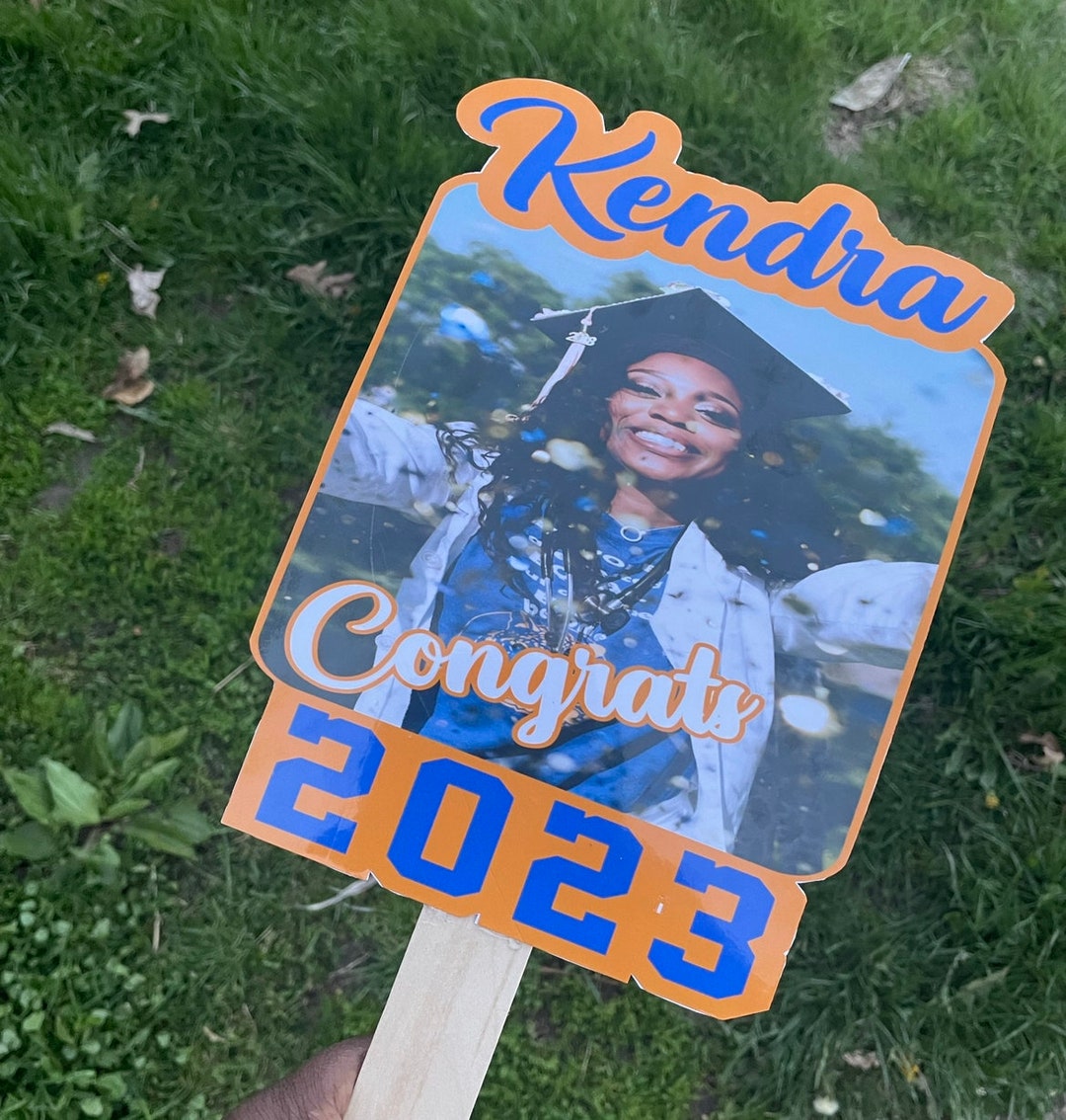 GRADUATION FAN/ CUSTOM Graduation Favors, Graduation 2023, Grad/ Big ...
