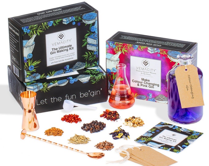 The Lakes Gin & Luxury Nibbles Wooden Gift Box Set - Etsy UK