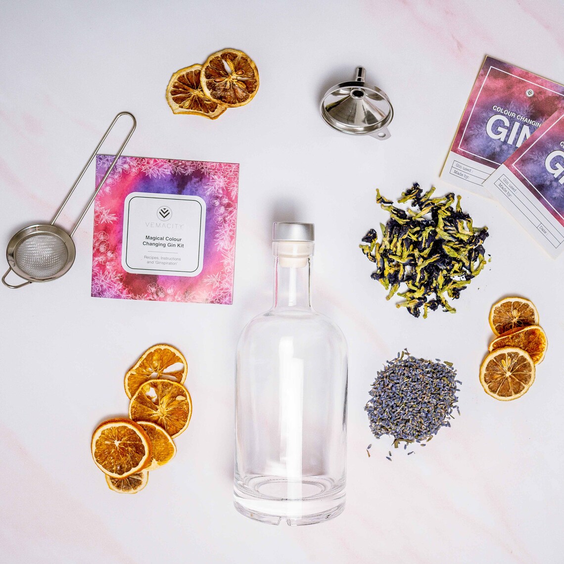 Colour Changing Gin Making Kit for Gin Lovers This Gin Set | Etsy UK