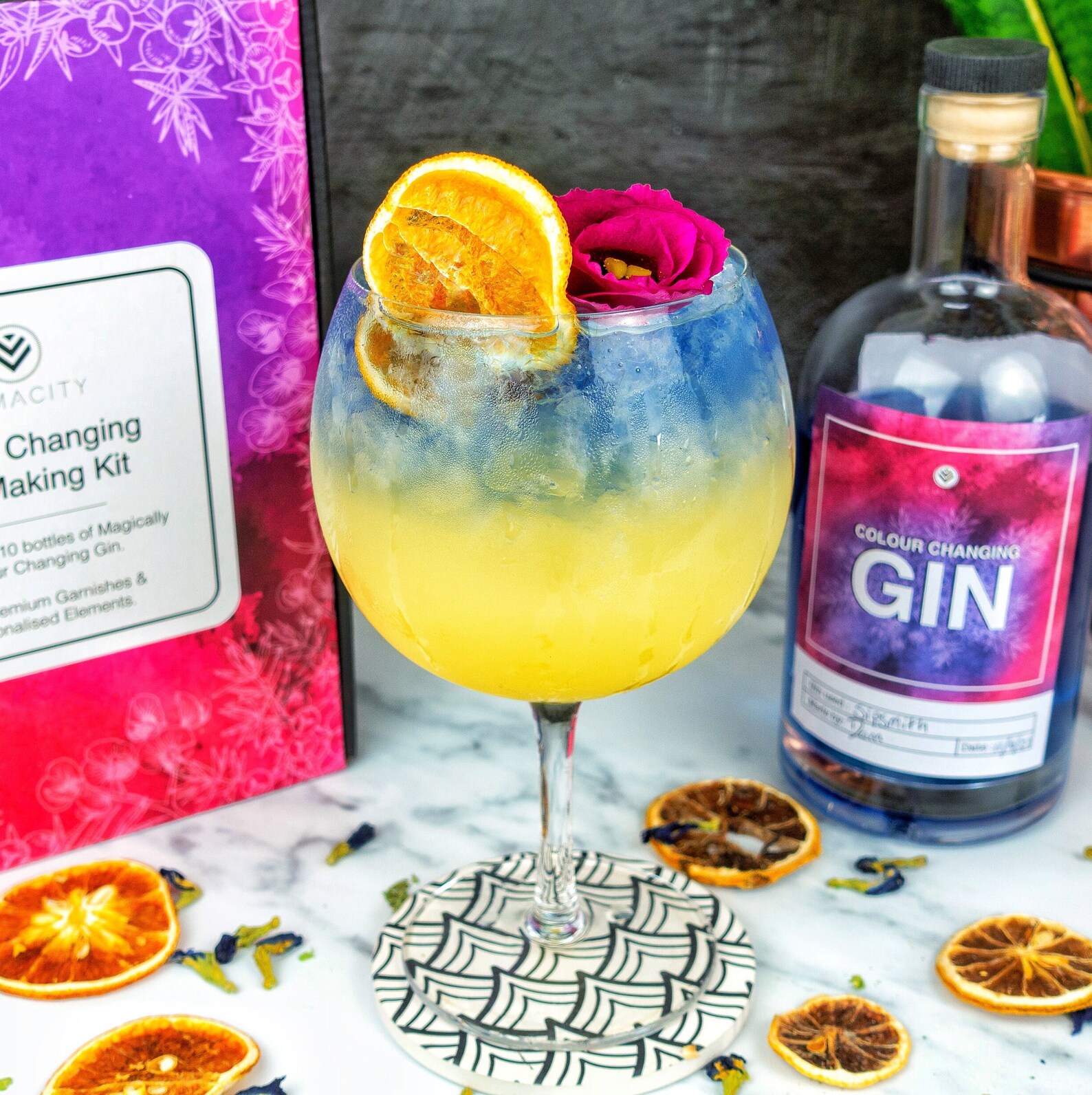 Colour Changing Gin Making Kit for Gin Lovers This Gin Set | Etsy UK