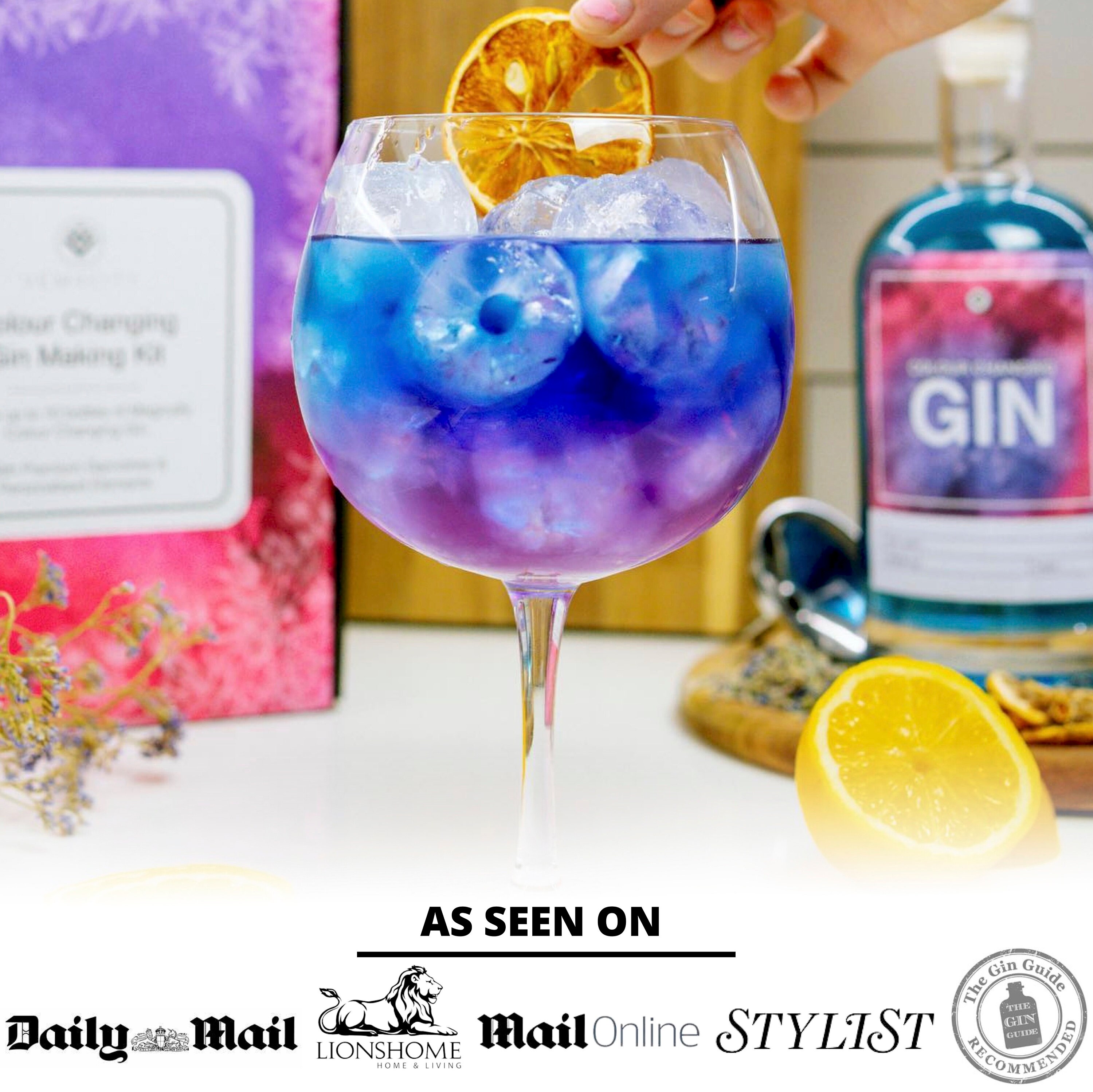 Colour Changing Gin Making Kit for Gin Lovers This Gin Set - Etsy Canada