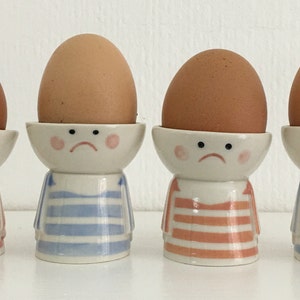 Handmade Ceramic Egg Cups - Etsy UK