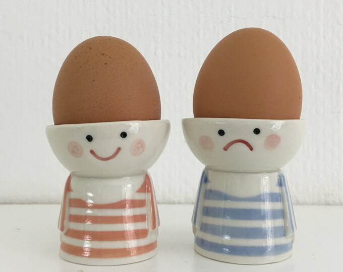 Handmade Ceramic Egg Cups - Etsy UK