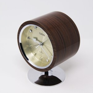Vintage Tulip Coral Alarm Clock Tokyo Tokei Space Age - Etsy