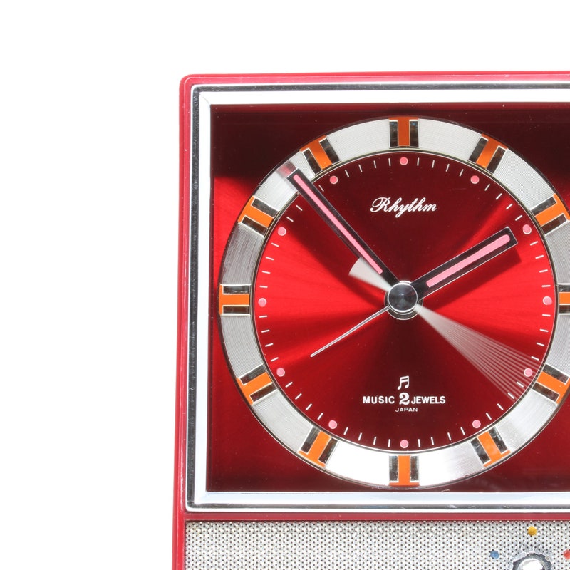 Rhythm Musical Clock - Etsy