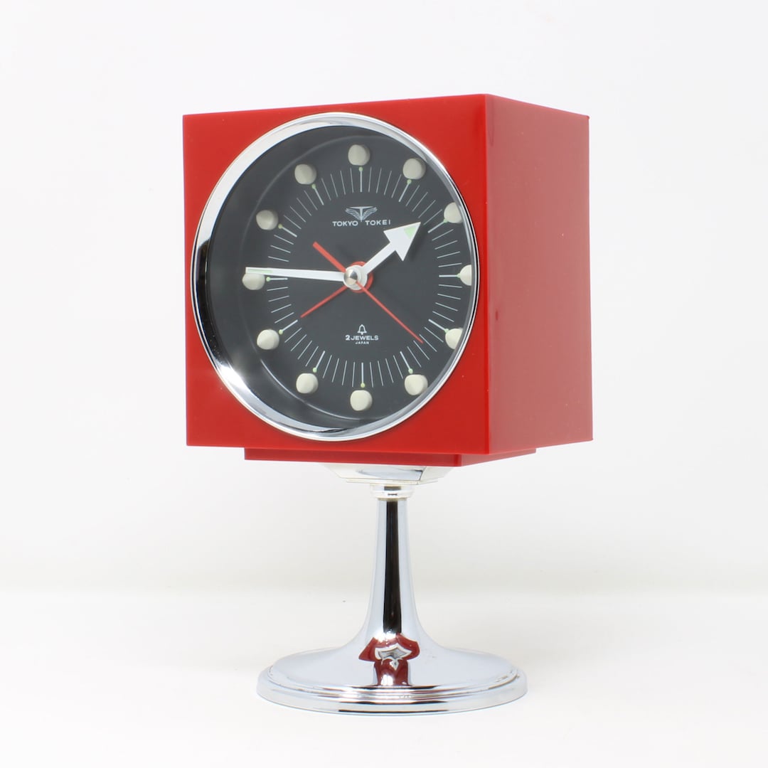 Tulip Space Age Alarm Clock Tokyo Tokei 5058 - Etsy