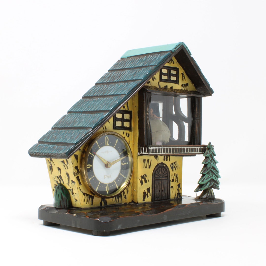 Vintage Musical Clock Meiko Tokei Dancer - Etsy