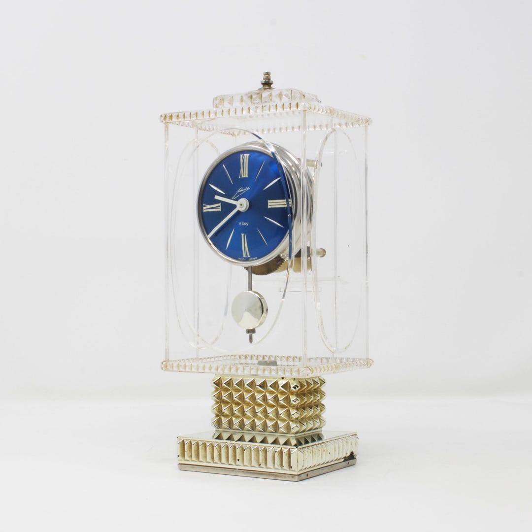 Schmid 8 Day Pendulum Clock · 1960s Restored Vintage · German Design ...