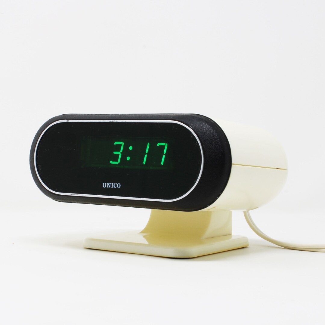 Space Age Digital Alarm Clock UNICO AG 015 - Etsy UK