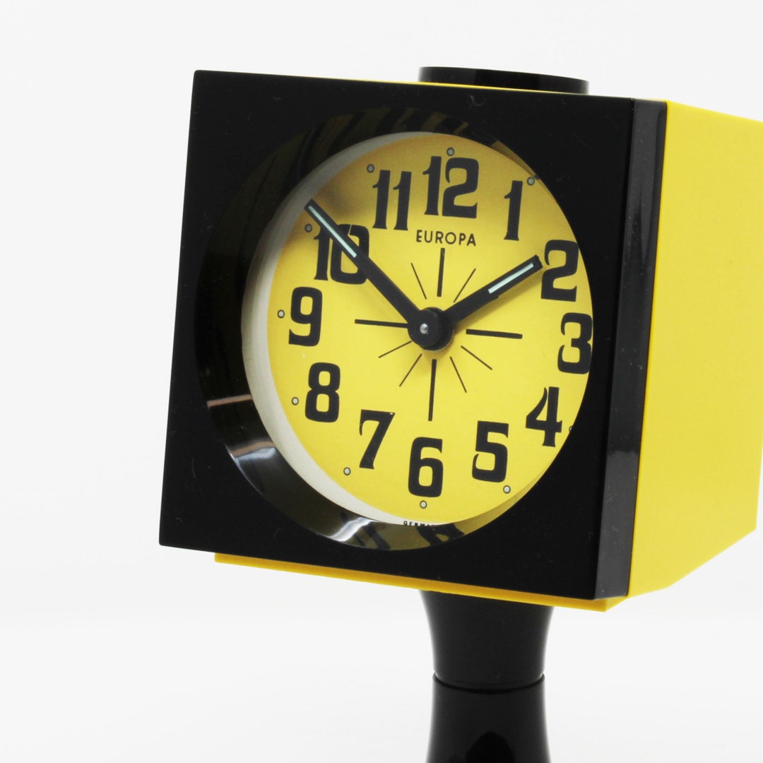 Tulip Space Age Alarm Clock Europe NOS new Old Stock - Etsy