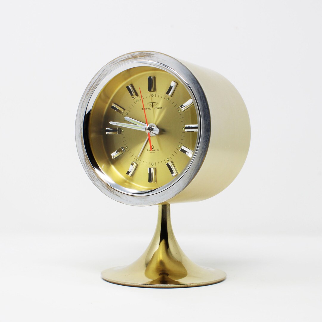 Tulip Space Age Alarm Clock Tokyo Clock - Etsy