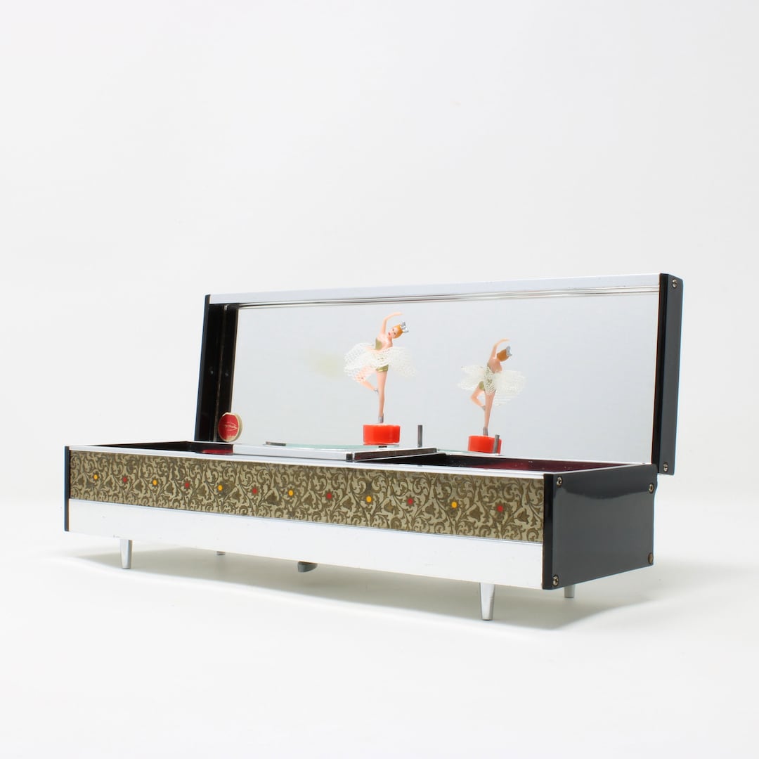 Vintage Lady Mate Japan Musical Jewelry Box - Etsy