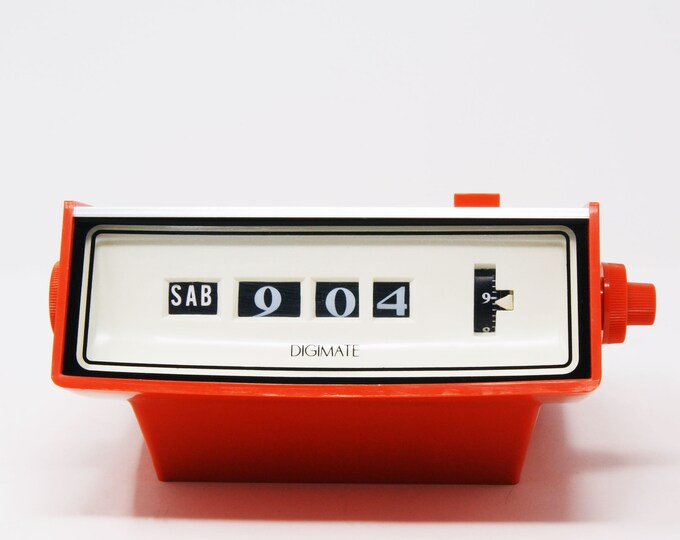 Space Age Digital Clock Digimate 201 NOS New Old Stock - Etsy