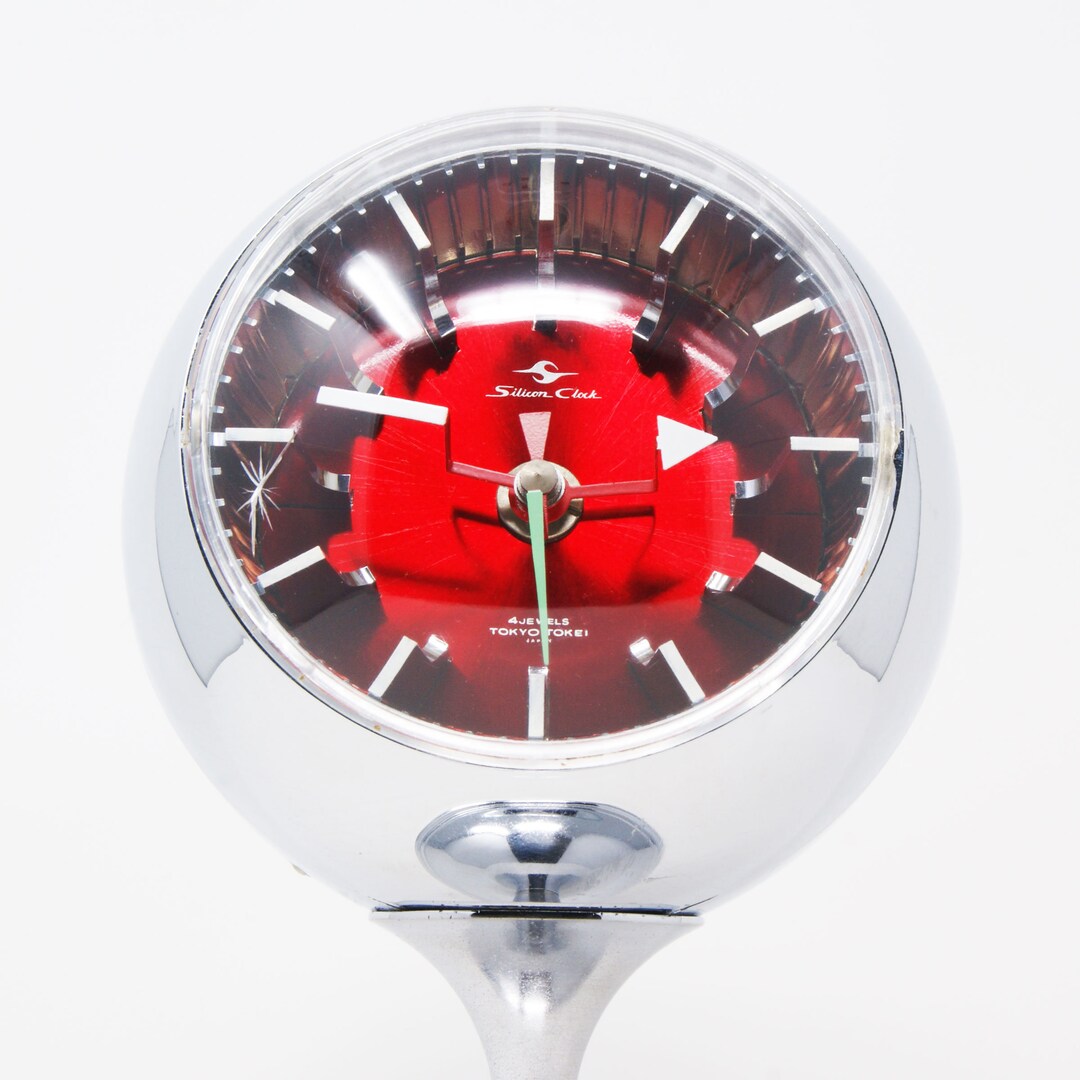 Silicon Clock Tokyo Tokei Tulip Space Age Clock - Etsy