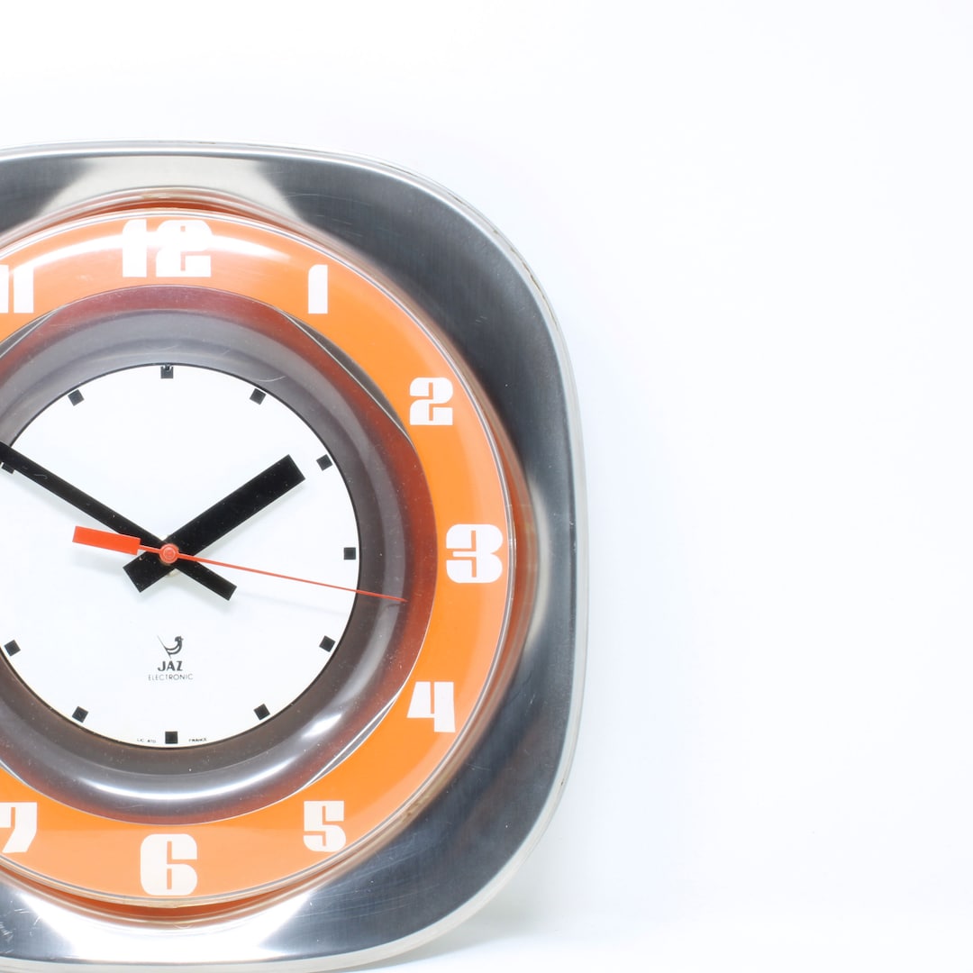 Space Age Wall Clock Jaz Stretic 1974 - Etsy