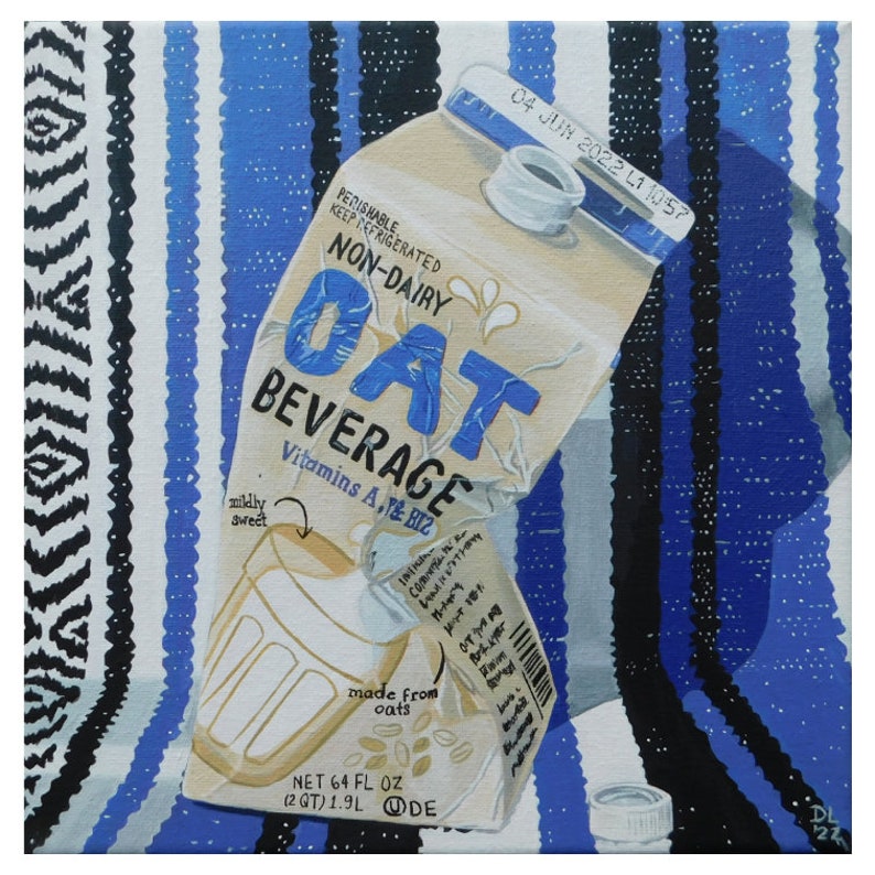 Oat Milk Print - Etsy