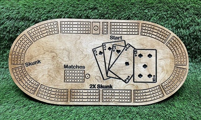 Cribbage Board - Etsy