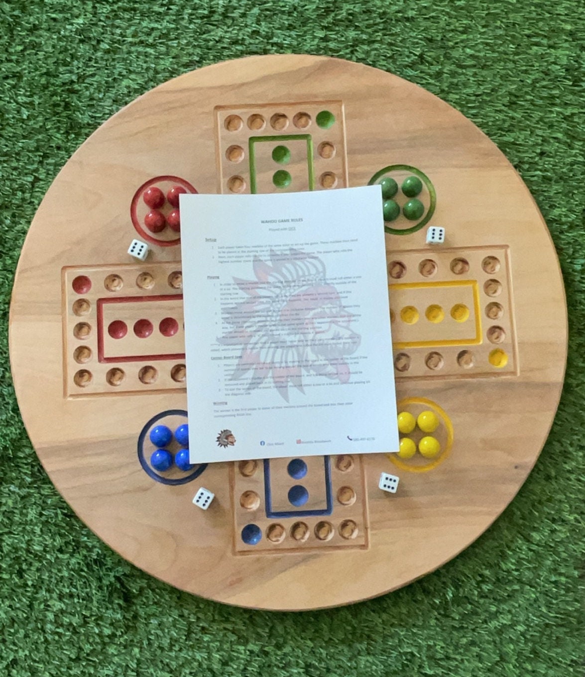 4 Player Wahoo Board - Etsy