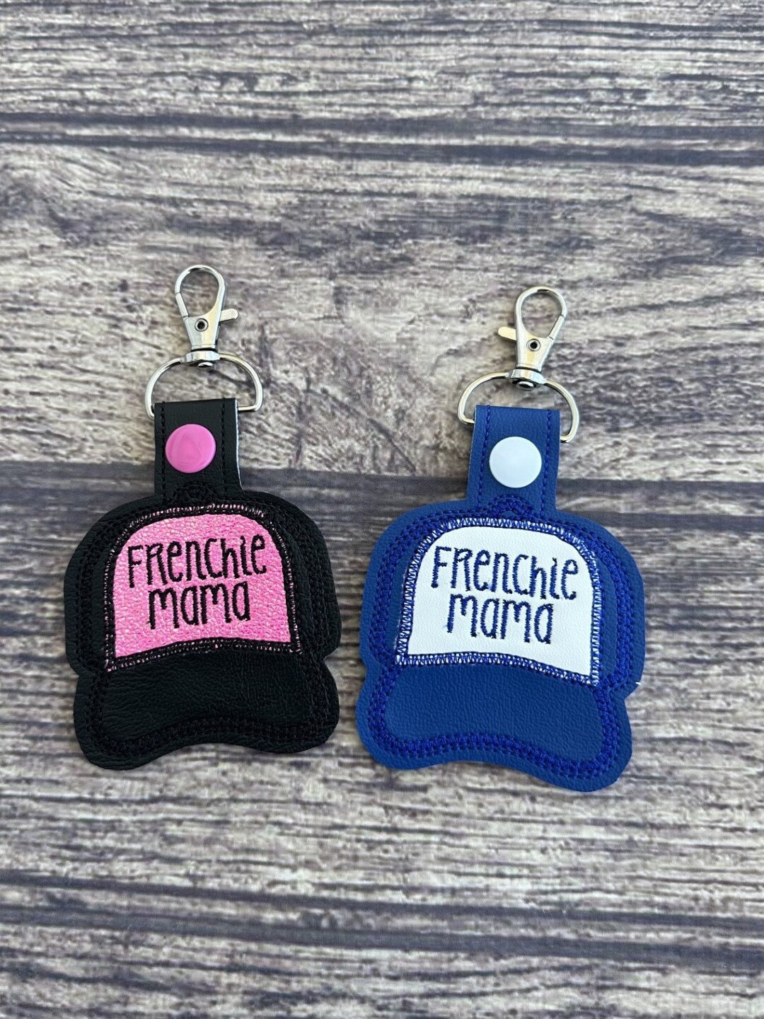 Frenchie Mama Keychain French Bulldog Mom Gift Trucker Hat - Etsy