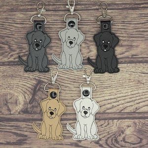 Lab Keychain Labrador Retriever Keyfob, Bag Tag - Etsy