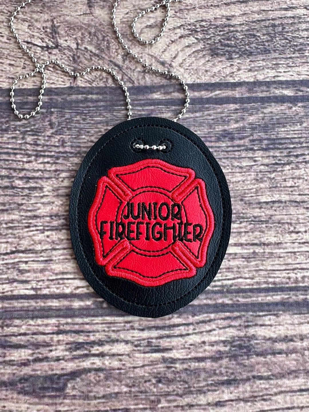 Junior Firefighter Badge, Fireman Pretend Play for Kids, Birthday Party ...