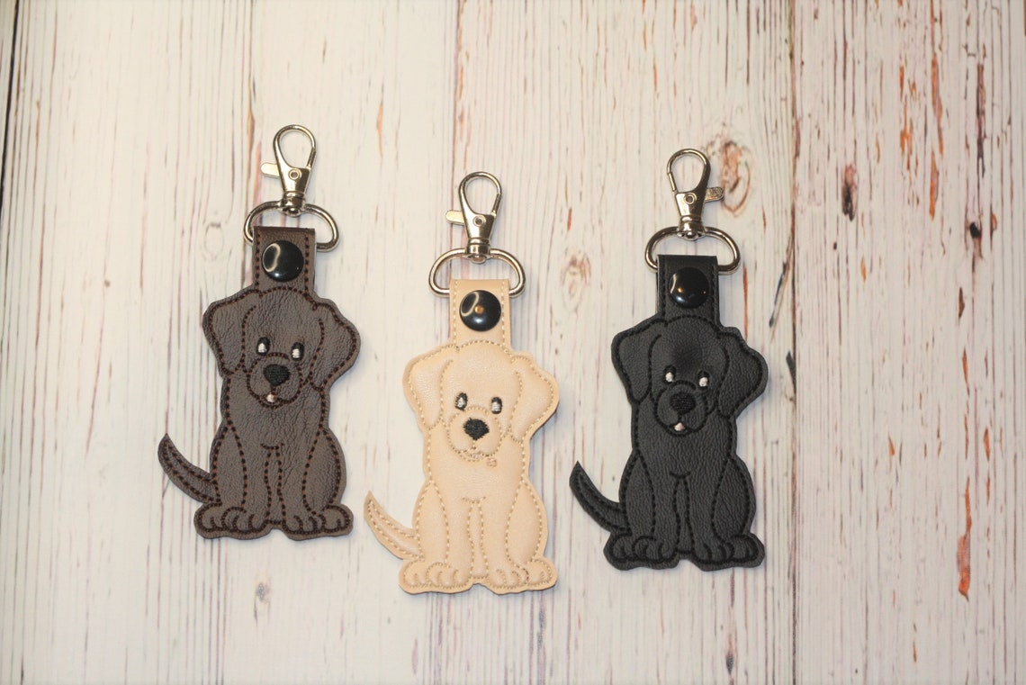Lab Keychain Labrador Retriever Keyfob Bag Tag - Etsy