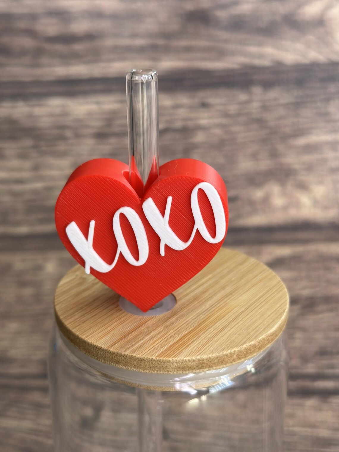 XOXO Love Straw Topper - Digital Download STL & 3MF for 3D Printing - Etsy