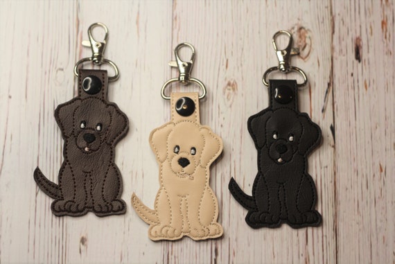 Lab Keychain Labrador Retriever Keyfob Bag Tag - Etsy