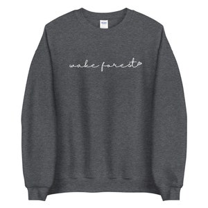 Wake Forest Love Sweatshirt - Wake Forest University Shirt - Wake ...
